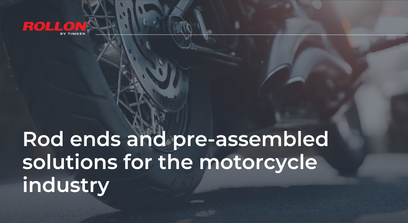 Rod ends and pre-assembled solutions for the motorcycle industry